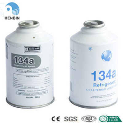 99.99% Ton Tank Package Refrigerant Gas R134A Odorless HFC134A