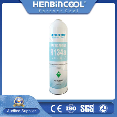 Purity 99.99% R134A Refrigerant Gas R134a 13.6 Kg Disposable Cylinder