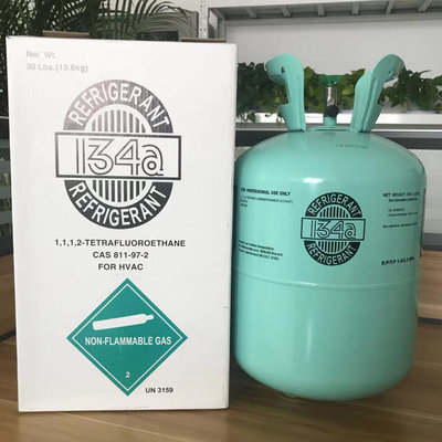 13.6kg 30lb Cylinder R134A Refrigerant Gas CAS No. 811-97-2