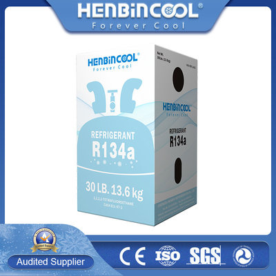 Factory Supply Disposable Cylinders 99.9% Purity 13.6 Kg R134A Refrigerant Gas