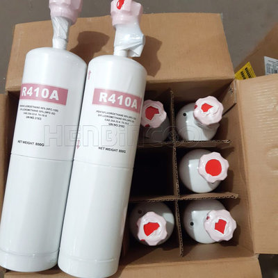 Purity 99.99% R410A 800g HFC Refrigerant Disposable Cylinder