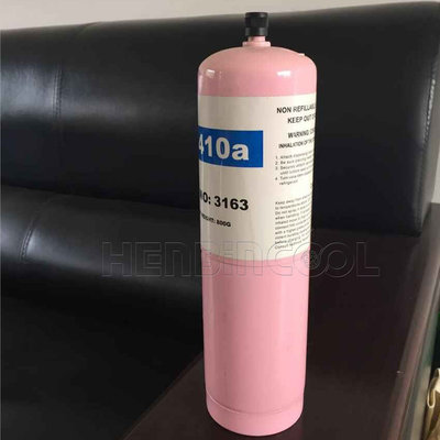 Purity 99.99% R410A 800g HFC Refrigerant Disposable Cylinder