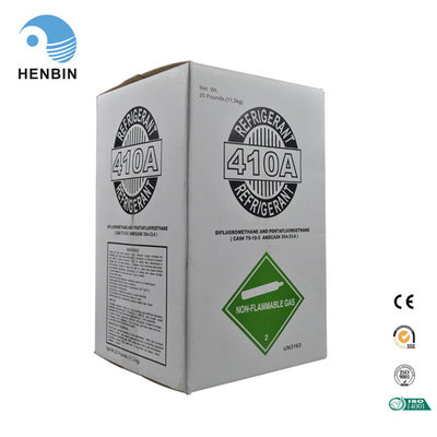 Disposable 11.3kg R410A Refrigerant 25lb Cylinder High Purity