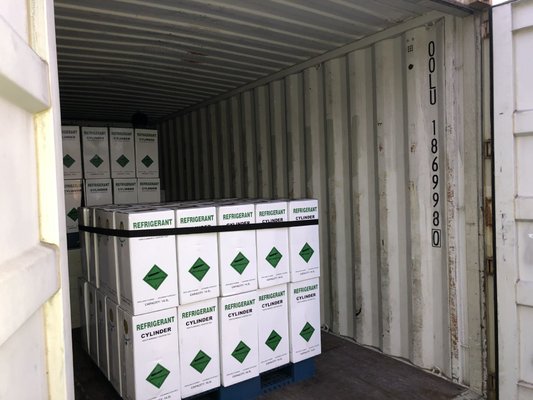 Low Temperature R404A HFC Refrigerant 99.9% Purity Odorless