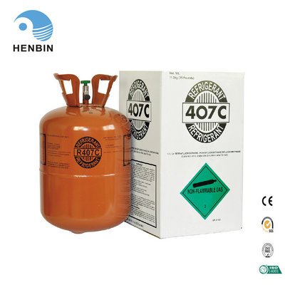 Odorless HFC Refrigerant Gas R407c Replacement Of R22 Gas