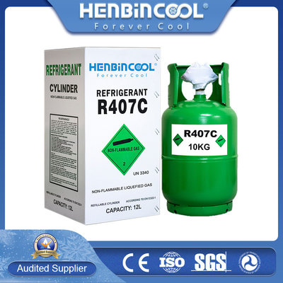 11.3kg Air Conditioner  407c Refrigerant Disposable Cylinder