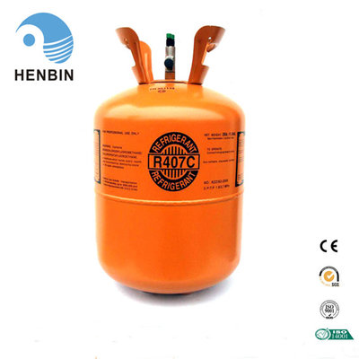 99.9% Purity R407c Refrigerant Automobile Air Conditioner Use
