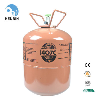 99.9% Purity R407c Refrigerant Automobile Air Conditioner Use
