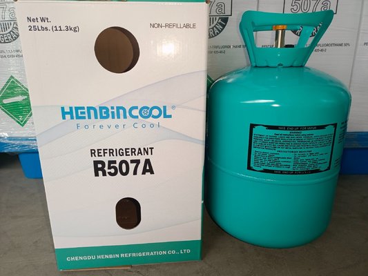 Disposable Cyl 11.3kg R507A Refrigerant CAS 420-46-2 Industrial