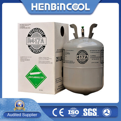Energy Saving R417A Refrigerant 99.99% Purity Gas 417a Odorless