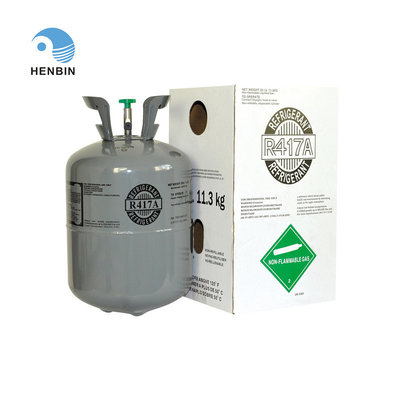 Energy Saving R417A Refrigerant 99.99% Purity Gas 417a Odorless