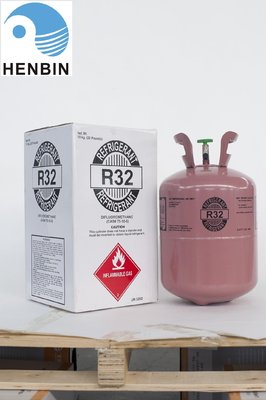 Colorless 99.9 R32 Refrigerant Gas 30lbs Odorless Ac Gas R32
