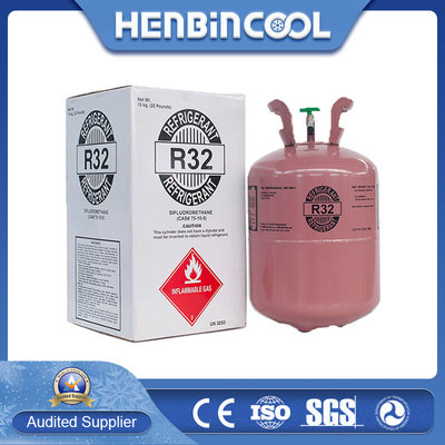 99.9% CH2f2 HFC 32 Refrigerant 13.6kg R32  Flammable