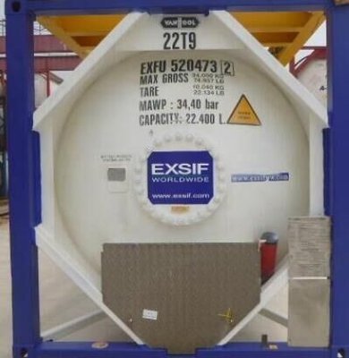 Odorless R227EA Refrigerant Gas Hfc 227ea Disposable Steel Cylinder