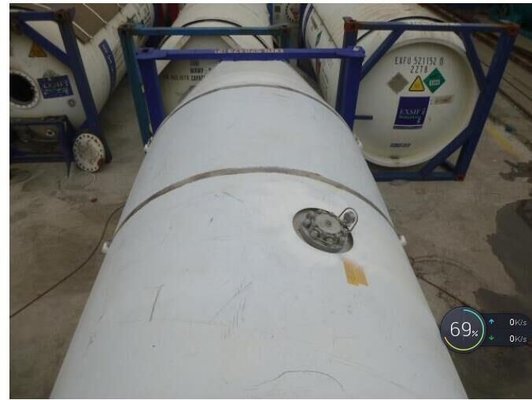 Odorless R227EA Refrigerant Gas Hfc 227ea Disposable Steel Cylinder