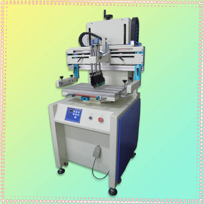 CE Approved Chinese Single Color HS-500P Precise Flat Surface Semi-automatic Screen Printer for Ruler