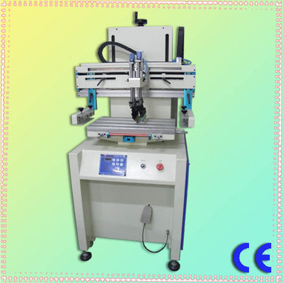 CE Approved Chinese Single Color HS-500P Precise Flat Surface Semi-automatic Screen Printer for Ruler