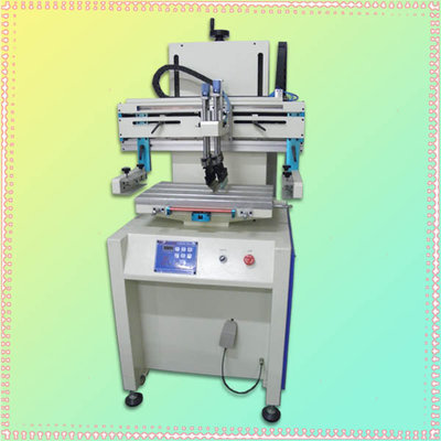 CE Approved Chinese Single Color HS-500P Precise Flat Surface Semi-automatic Screen Printer for Ruler