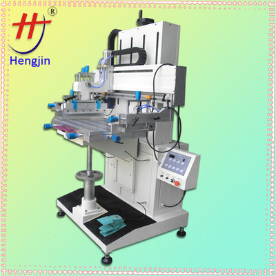 CE Approved Chinese HS-600PN Precise Flatbed Semi-automatic Screen Printer for Ruler