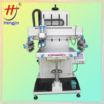 CE Approved Chinese HS-600PN Precise Flatbed Semi-automatic Screen Printer for Ruler