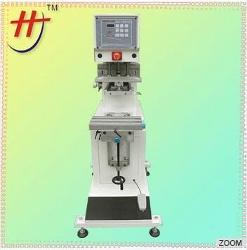 CE Factory Price Single Color Pneumatic Semi-auto Pad Printing Machinery for Plastic Case Logo Lable Printing HS-160A
