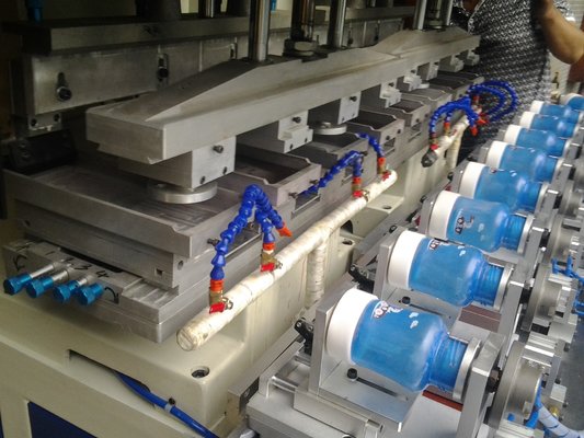 CE Factory Price 6 Colors Semi-auto Rotary Pad Printer for Different Size Perfume Bottle Printing