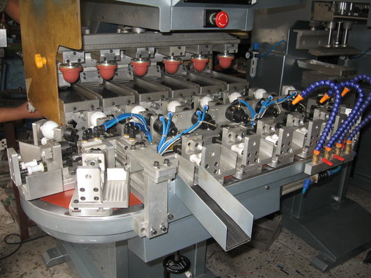 Dongguan city factory price high efficiency CE approved golf ball pad printer with ink tray