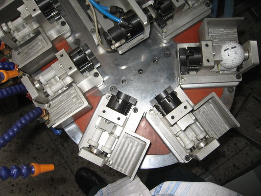 Dongguan city factory price high efficiency CE approved golf ball pad printer with ink tray