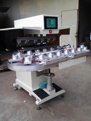 Guangdong province automatic 8 colors pad printer for golf ball and plastic ball football