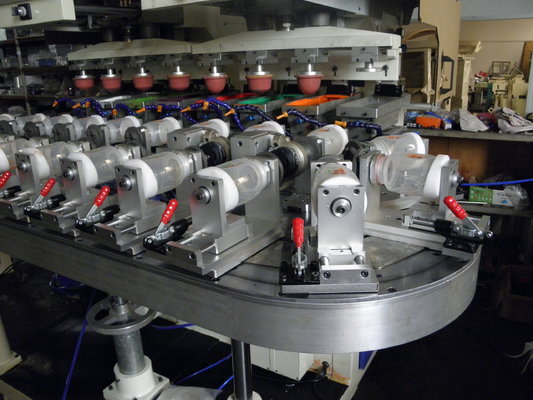 China Manufacture semi-automatic rotary pad printer for sale