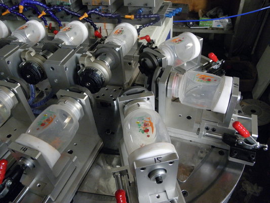 China Manufacture semi-automatic rotary pad printer for sale