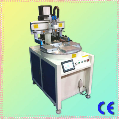 Chinese semi-automatic flatbed screen printer for PCB PVC Plastic printing