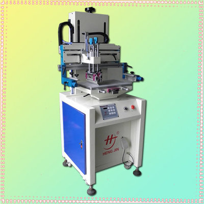 Chinese semi-automatic flatbed screen printer for PCB PVC Plastic printing