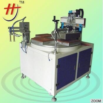 Chinese semi-automatic flatbed screen printer for PCB PVC Plastic printing