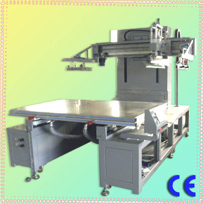 Large Format Automatic Single Color Screen Printing Machinery for PP Board and PVC Board 500*700cm