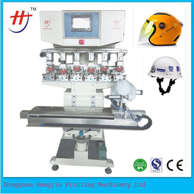 High Precise Factory Price 6 Color Pad Printing Machine HP-300FY with Seal Ink Cup CE Certification Approved