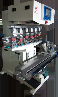 High Precise Factory Price 6 Color Pad Printing Machine HP-300FY with Seal Ink Cup CE Certification Approved