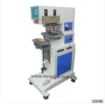 CE Factory Price Single Color Pneumatic Semi-auto Pad Printing Machinery for Plastic Case Logo Lable Printing HS-160A