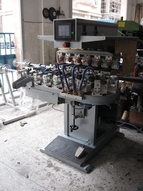 Automatic Rotary Golf Ball Pad Printer with Conveyor 6 colors with 16 stations high efficiency CE certificate