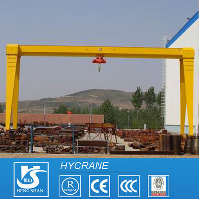 MH single beam 10 ton crane manufacture for sale and gantry crane price supplier