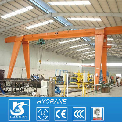 MH single beam 10 ton crane manufacture for sale and gantry crane price supplier