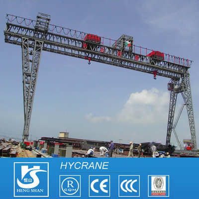 MH single beam 10 ton crane manufacture for sale and gantry crane price supplier