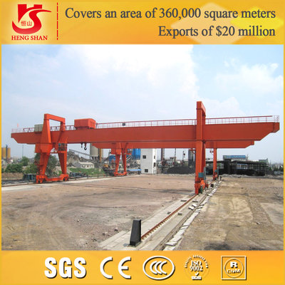 China-made MG model heavy duty Double girder gantry crane 20 ton supplier