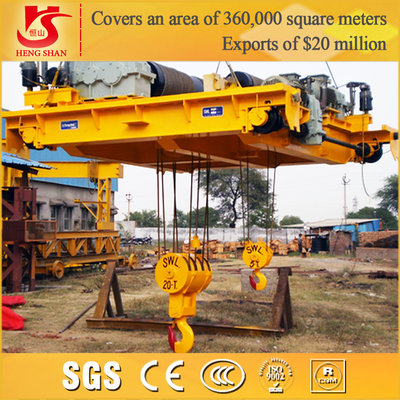 China-made MG model heavy duty Double girder gantry crane 20 ton supplier
