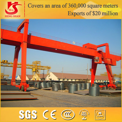 China-made MG model heavy duty Double girder gantry crane 20 ton supplier