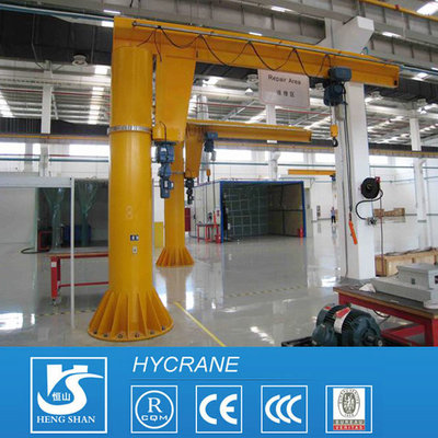 Light Duty 1ton 3ton 5ton 10ton Pillar Mounted Free Standing Jib Crane supplier