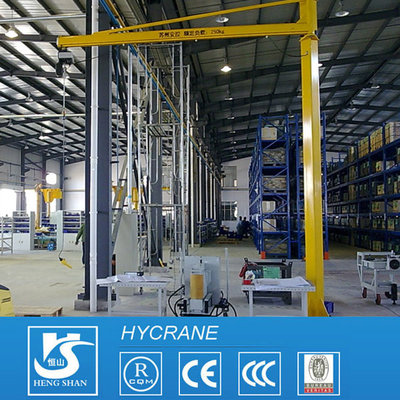 Hot Sale 1ton 3ton 5ton 10ton Pillar Mounted Free Standing Jib Crane Widely Use supplier