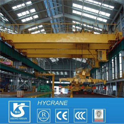 High quality grab bucket bridge crane manufacture overhead crane with heavy lifting trolley supplier