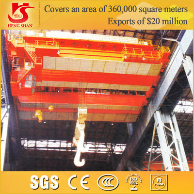QDY Type overhead steel workshop application cast overhead/bridge/eot crane supplier