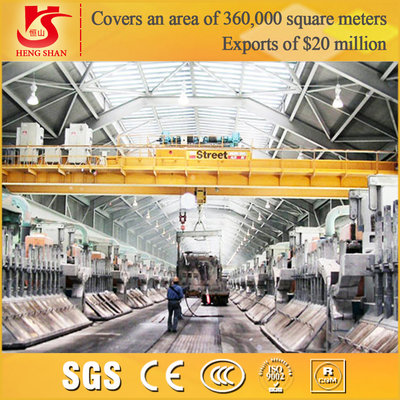 QDY 16/3.2-74/2010T Double Girder Overhead Crane Casting and Foundry Overhead Crane supplier